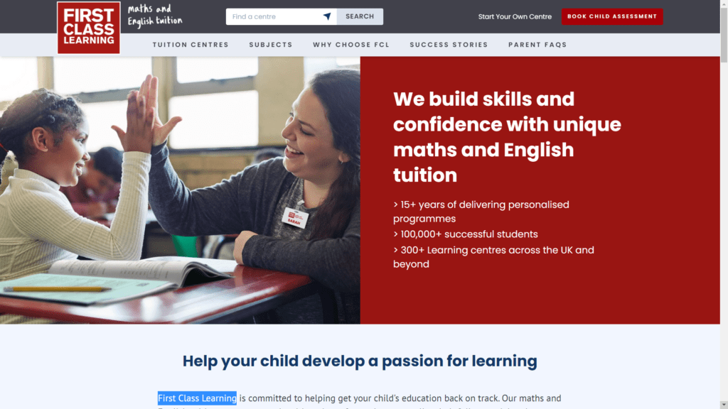 First Class Learning - Explosion Digital